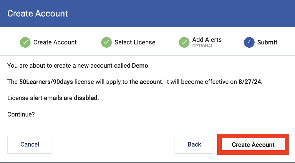 Content Controller Creating An Account Rustici Software Knowledge Base