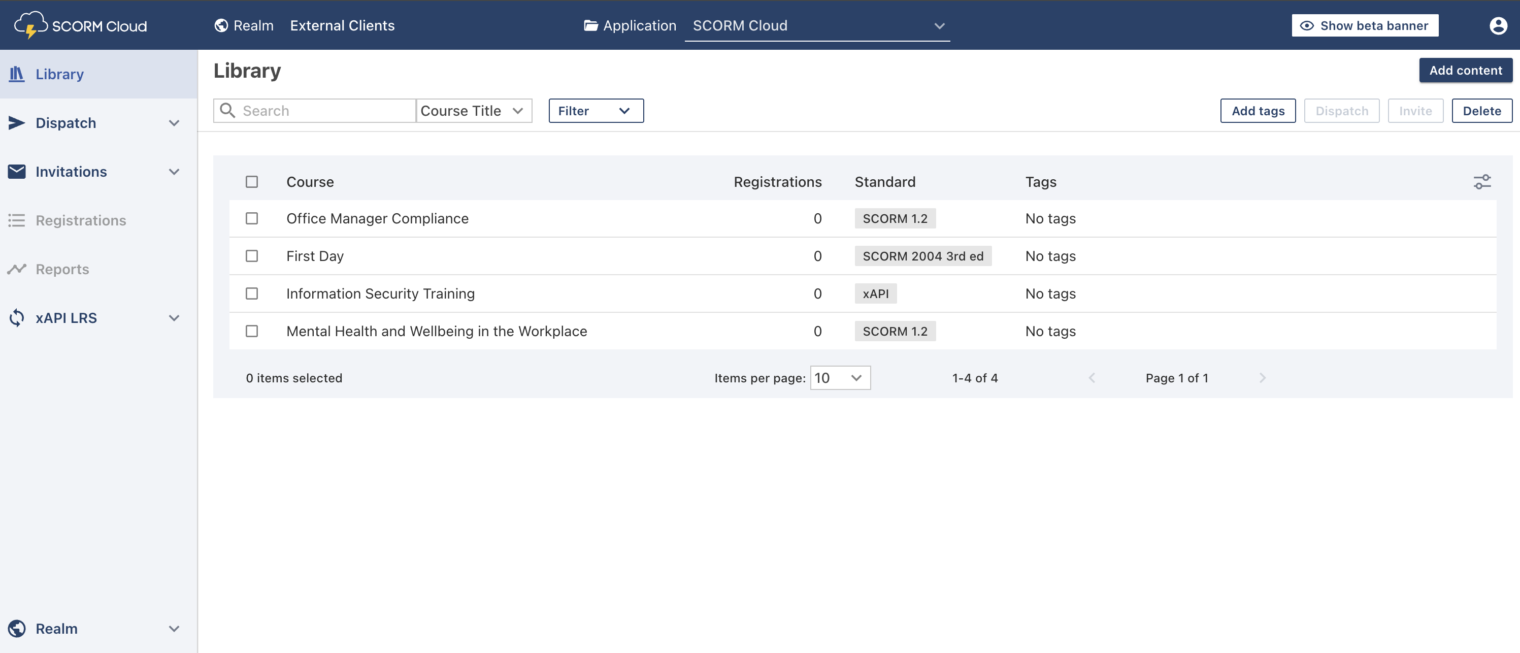 Get to know the new SCORM Cloud Beta – Rustici Software Knowledge Base